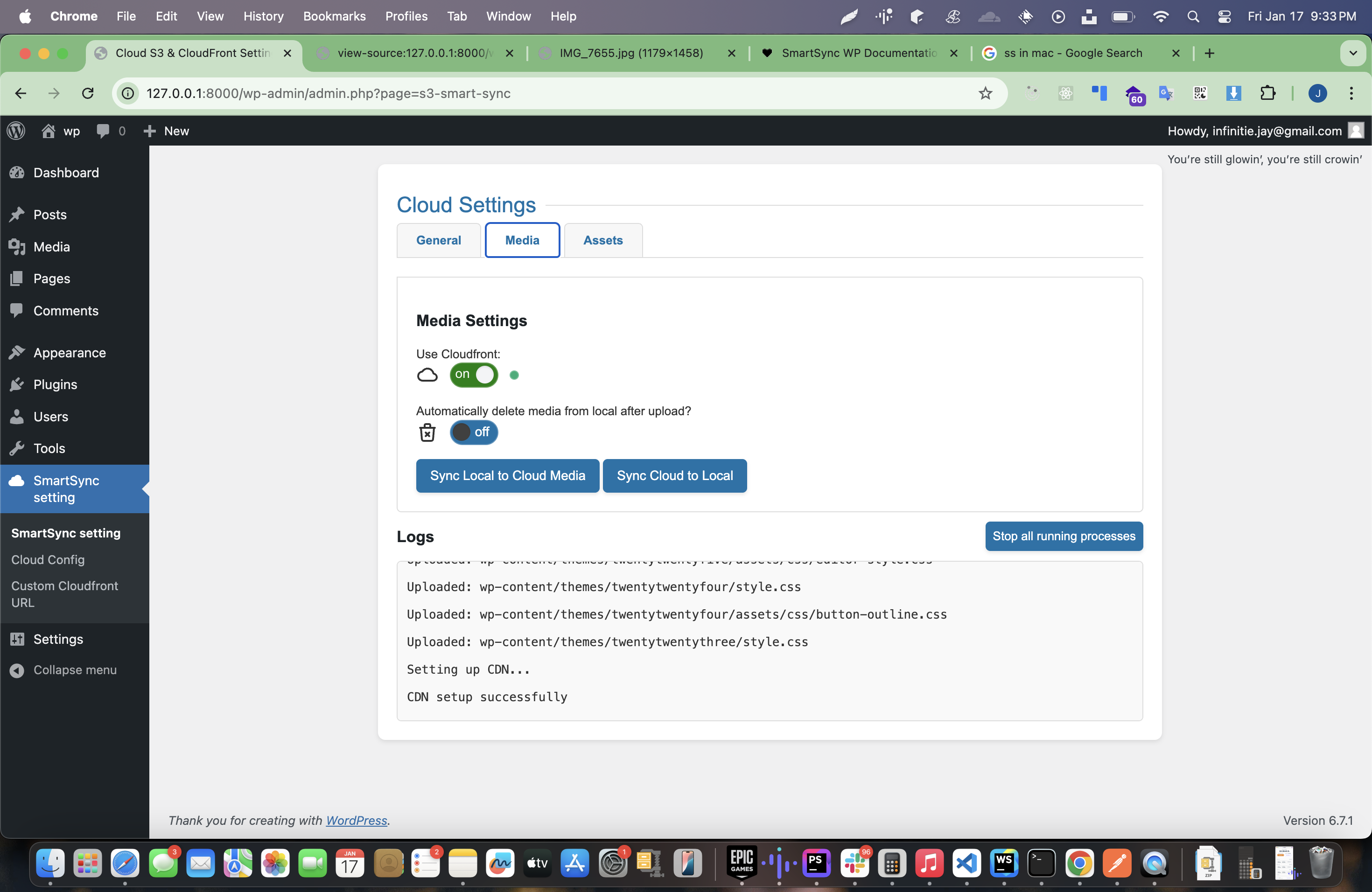 WP SmartSync - WordPress Plugin for Offloading Media & Assets CDN / Cloud Storage by infinitietech